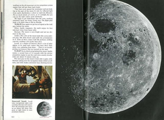 Apollo 8 The first human-taken photograph of the whole Moon from a ...